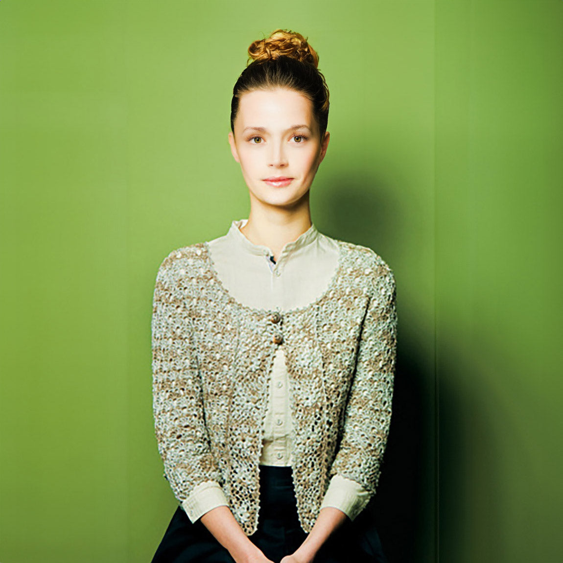 Continuous motif cardigan – あみものレシピ